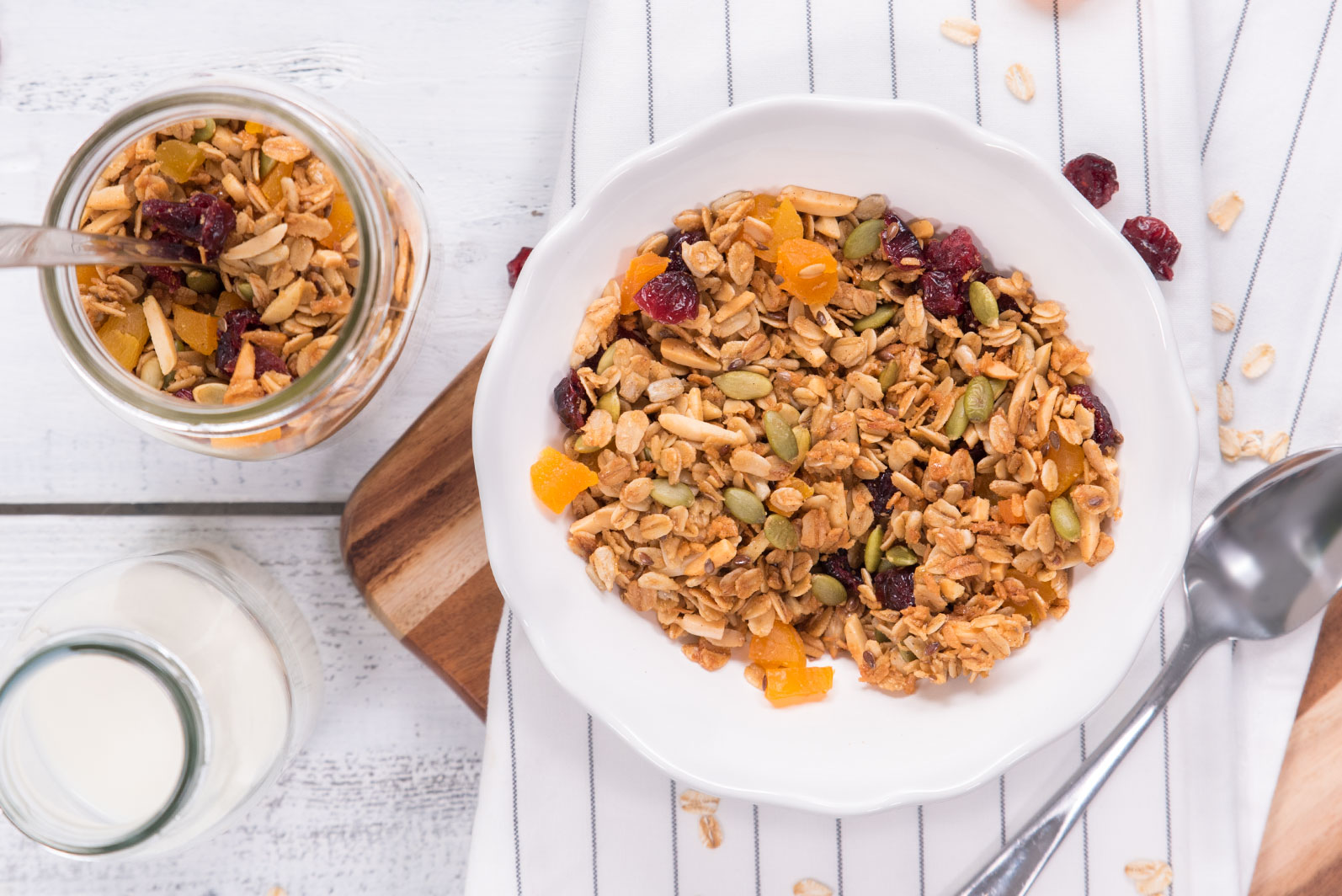 Granola à l’huile d’olive - Prairie Oat Growers Association (POGA)